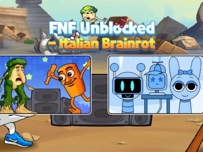 FNF Membuka Blokir Brainrot Italia 🕹️ Main online di Sgames