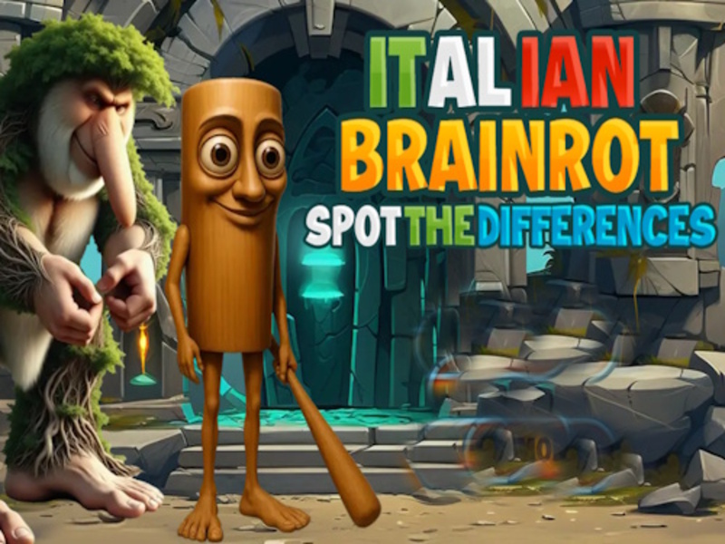 Italian Brainrot Spot the Differences 🕹️ Main online di Sgames